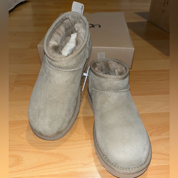 UGG | Shoes | Ugg Classic Ultra Mini In Antilope | Poshmark